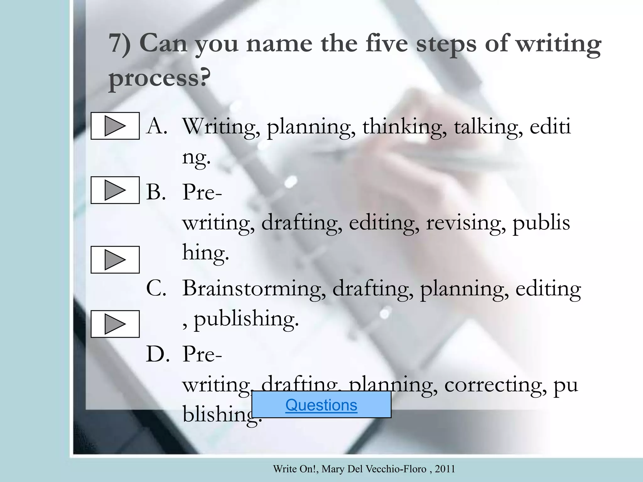 Write on Powerpoint game | POT | Screenwriting | Content Production