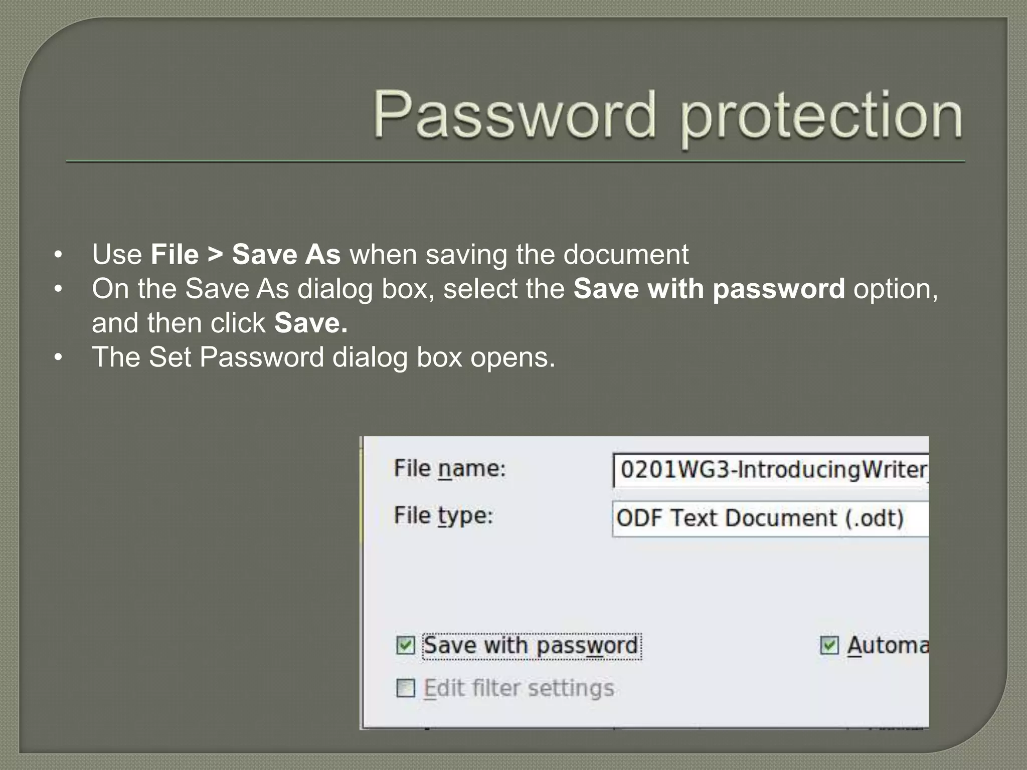 Libre Office Writer Lesson 1 Pptx Desktop Publishing Computer Software And Applications