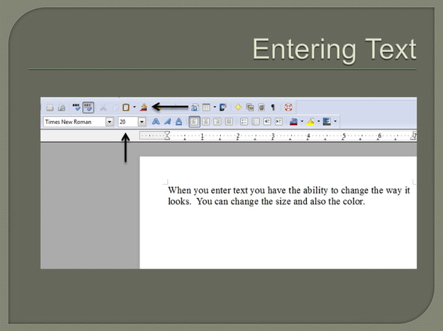 Libre Office Writer Lesson 1 Pptx Desktop Publishing Computer Software And Applications