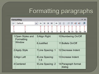 Libre Office Writer Lesson 2 | PPTX