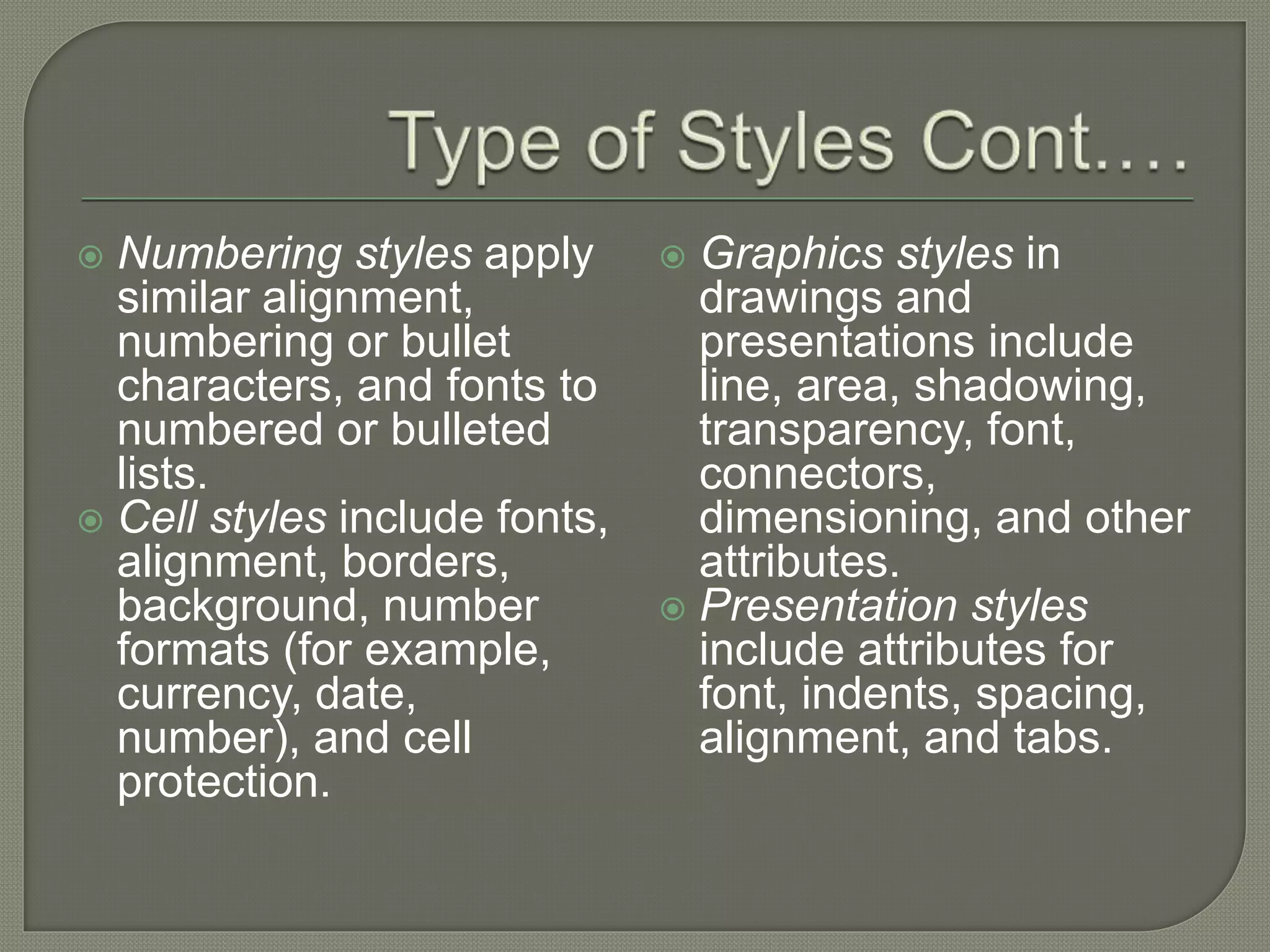 Libre Office Writer Lesson 3: Using Styles and Templates | PPTX