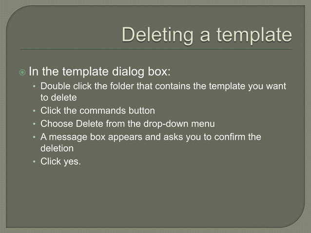 Libre Office Writer Lesson 4: Working with tables and templates | PPTX