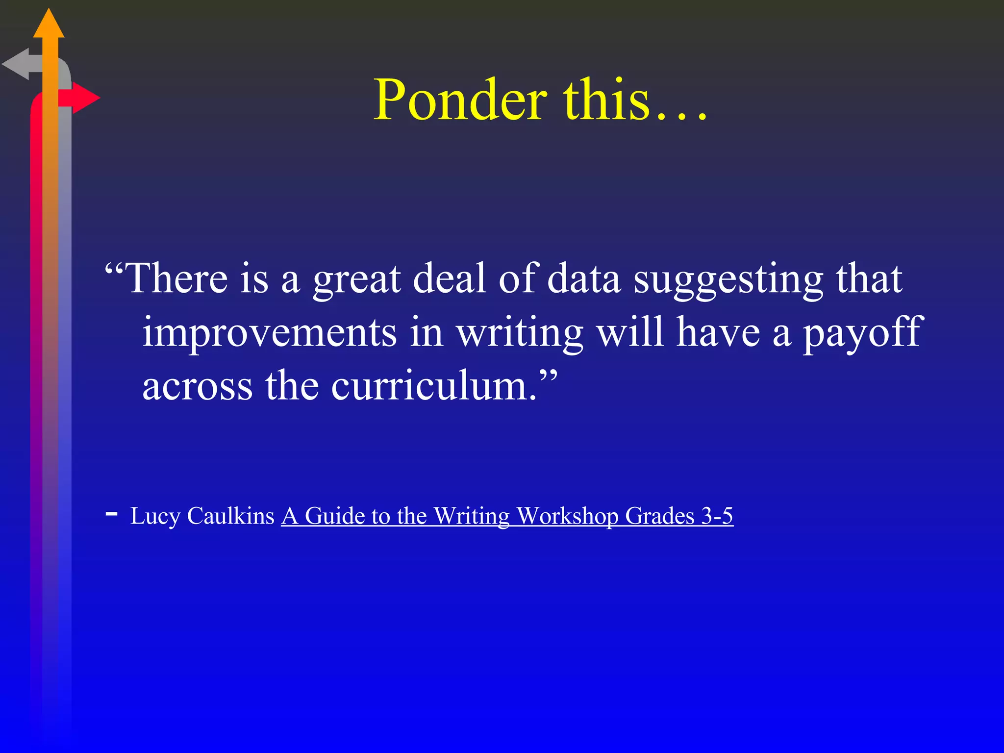 Writer's Workshop An Introduction | PPT