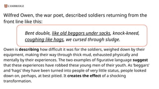The word “roared” makes the sea sound like a wild animal. It creates a ...