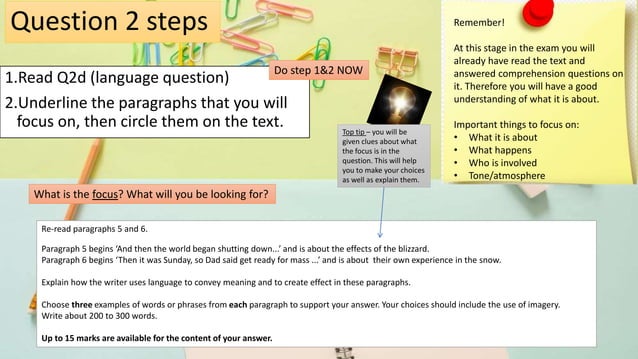 Writer's effect question.pptx | Educational Assessment | Education