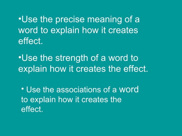 Writers effects | PPT