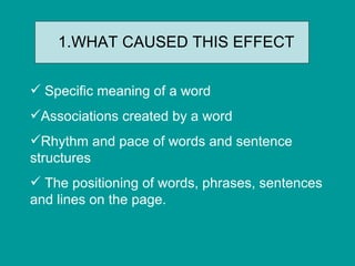 Writers effects | PPT