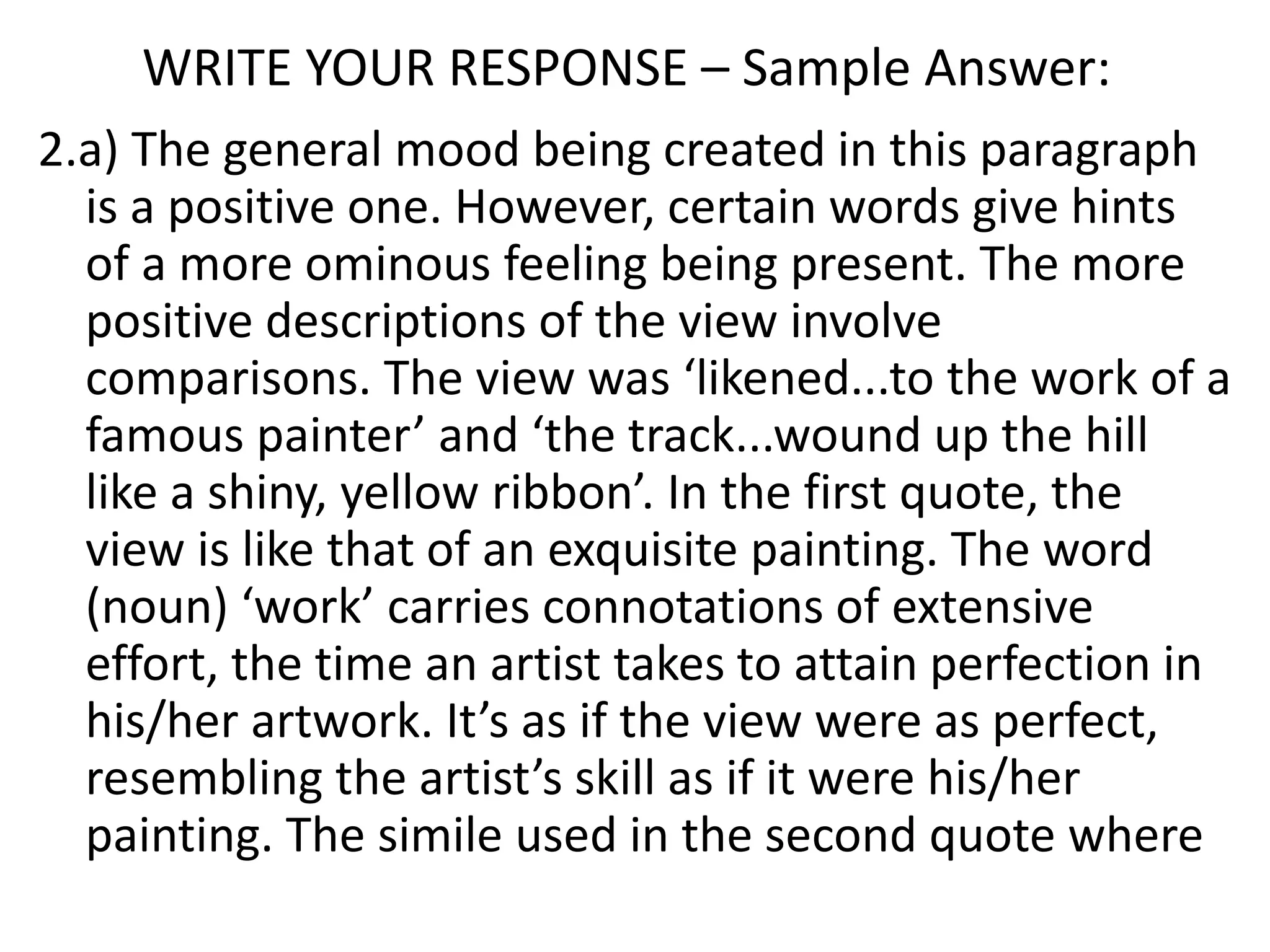 Writer’s Effects | PPTX