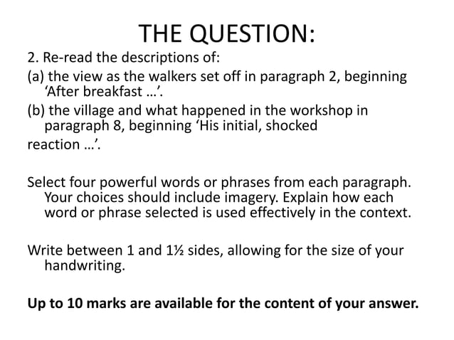 Writer’s Effects | PPTX