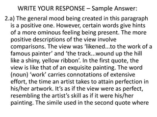 Writer’s Effects | PPTX