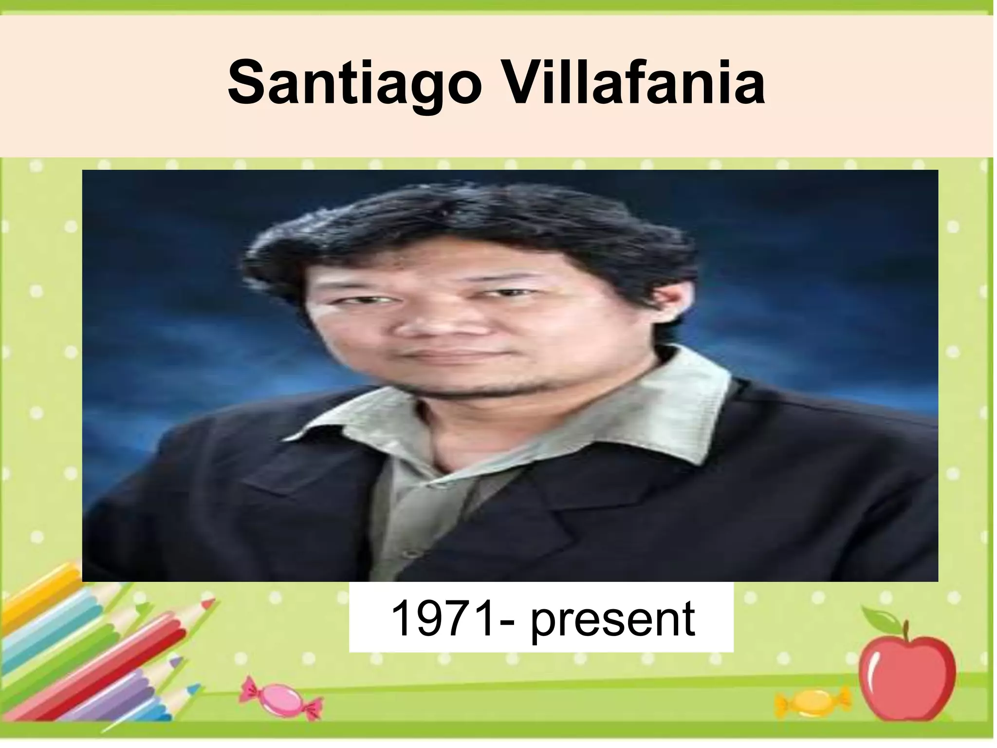 Writers from region 1 and their contributions in the development of ...