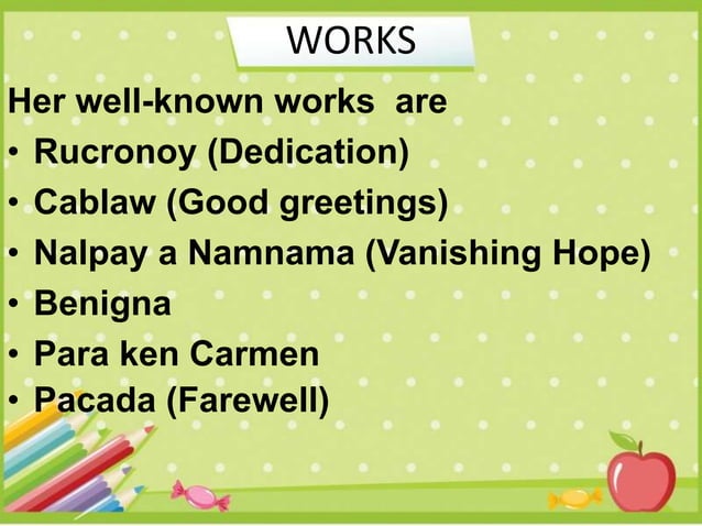 Writers from region 1 and their contributions in the development of ...