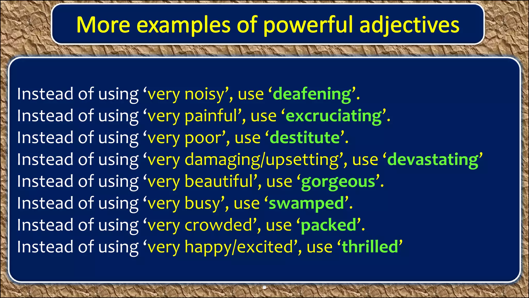 Writer's use of language writer's effect | PPTX