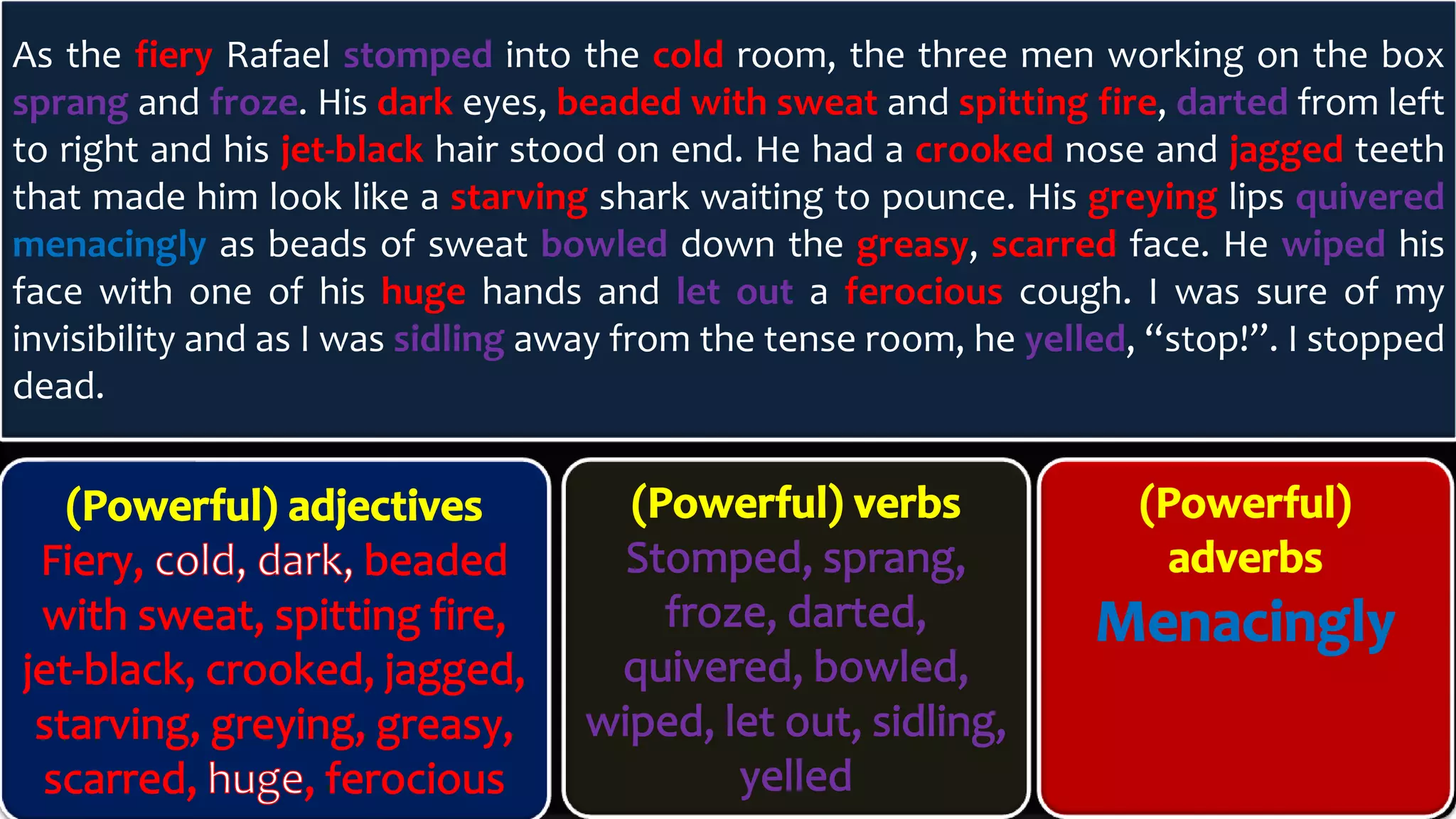 Writer's use of language writer's effect | PPTX