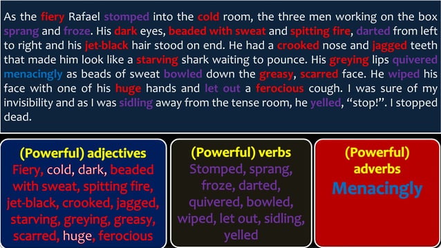 Writer's use of language writer's effect | PPTX | Musicals | Genres