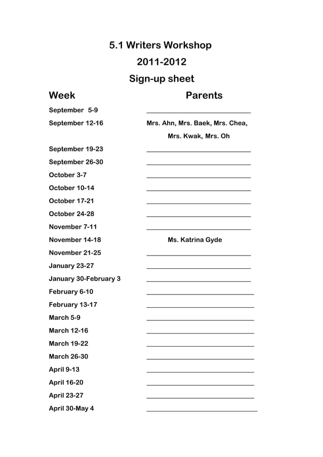 Writers workshop | PDF