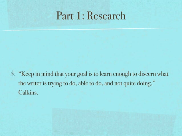 Writers Workshop Conferencing | PPT