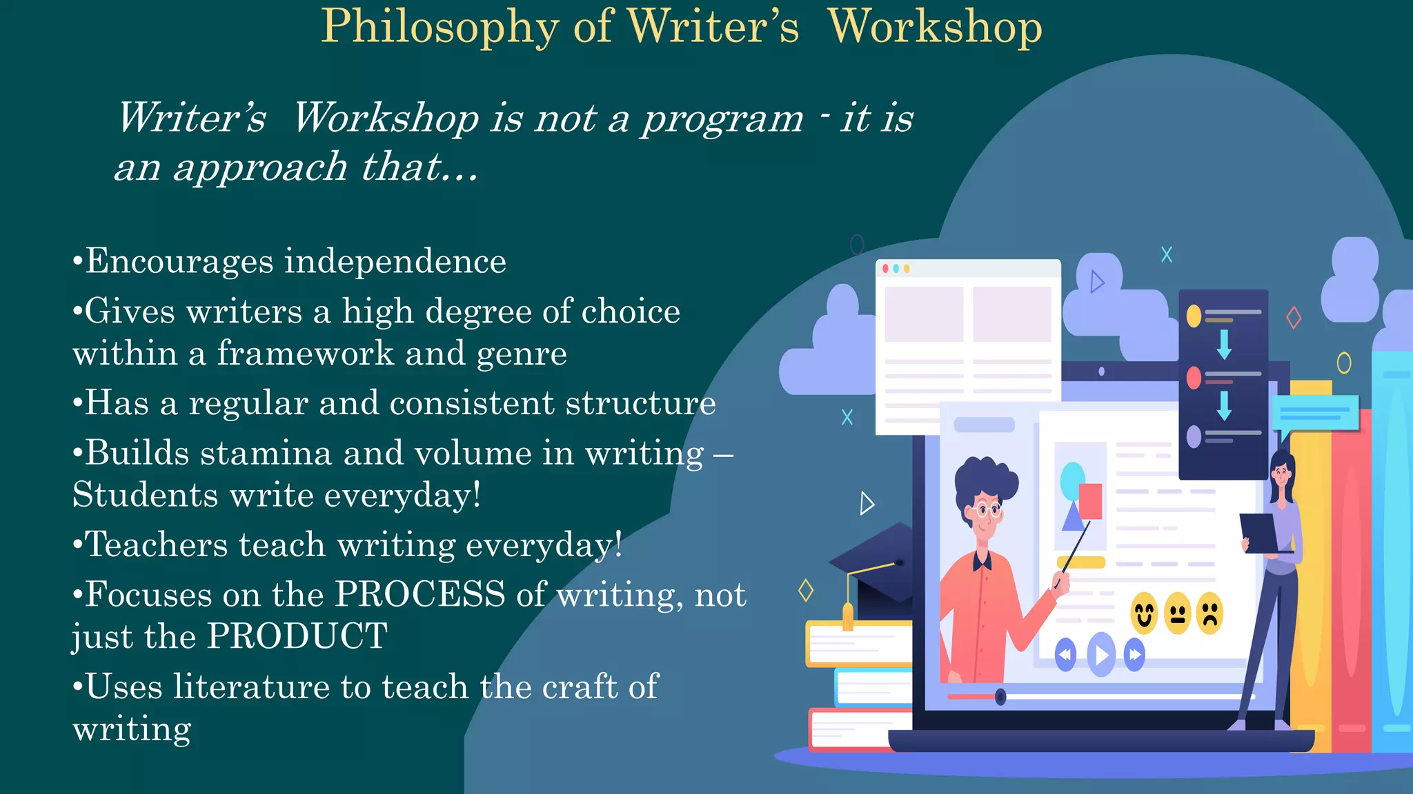 writer's workshop model ppt.pptx | Educational Assessment | Education