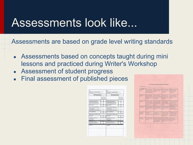 Writer's workshop presentation | PDF