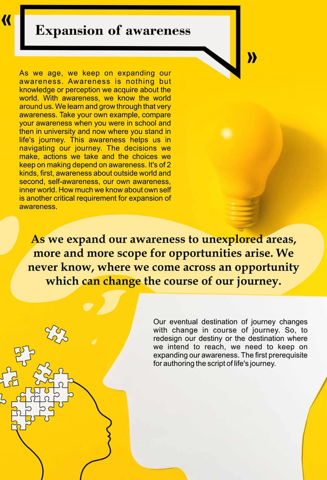 Write script of your life journey. | PDF