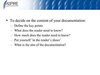 Write simple documents | PPT