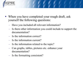 Write simple documents | PPT