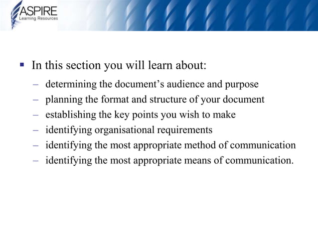 Write simple documents | PPT