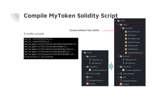 Write Smart Contracts with Truffle Framework | PPTX