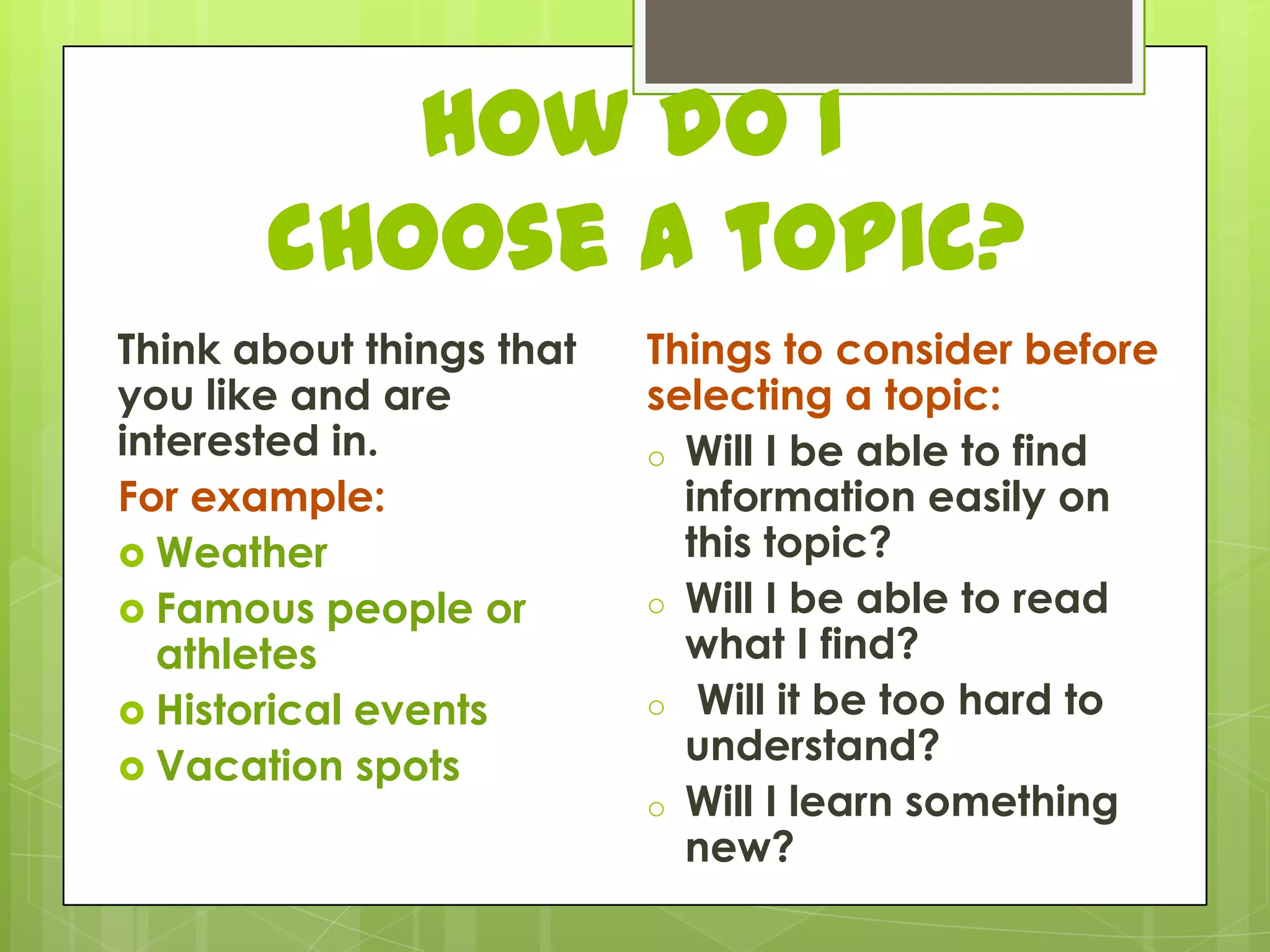 Introducing Research Writing to 3rd Graders, a K-5 Common Core Lesson ...