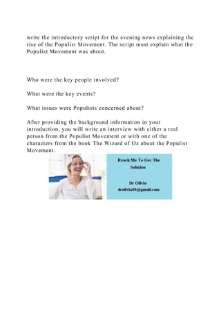 write the introductory script for the evening news explaining the ri.docx