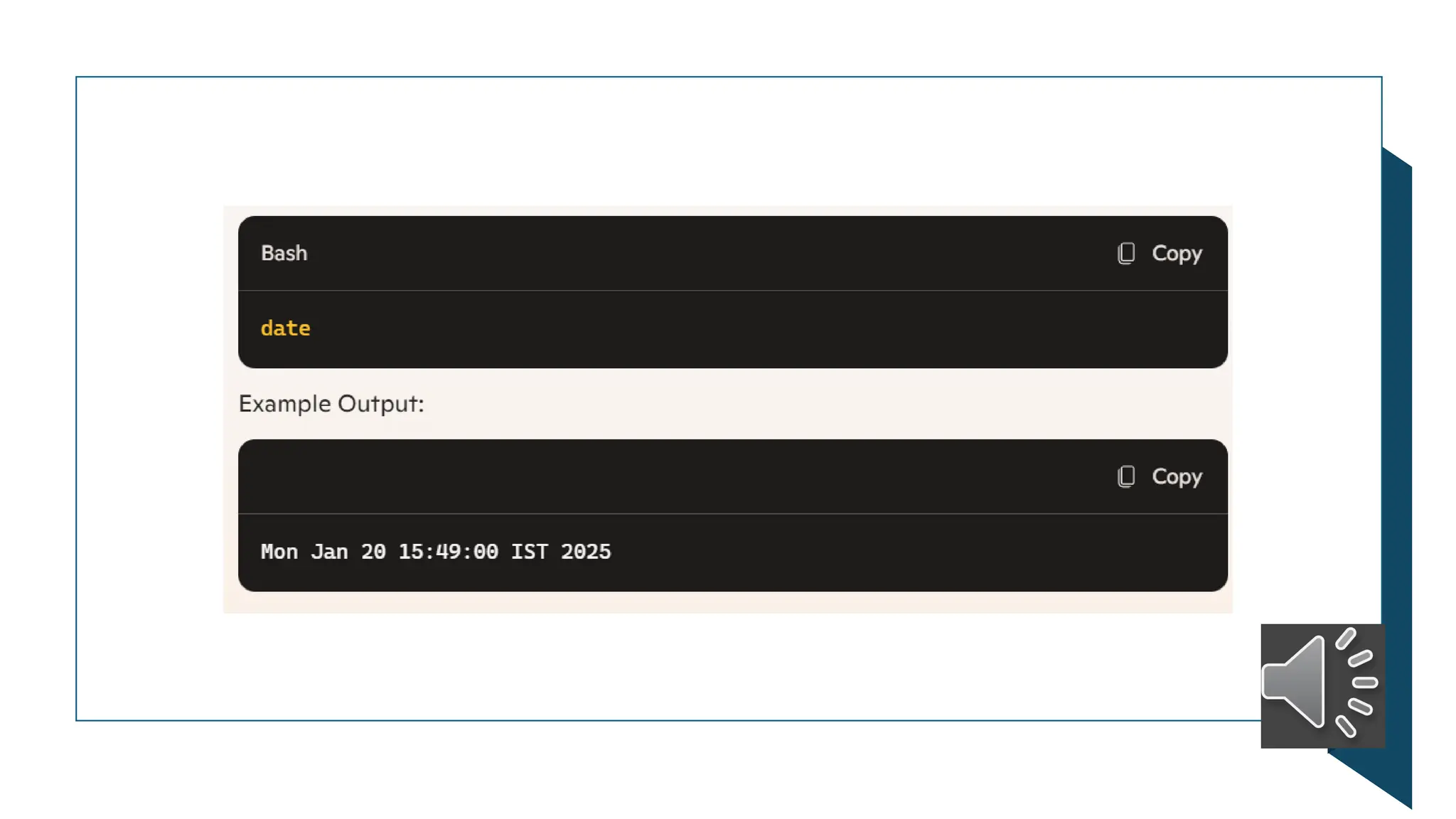 Write the steps to change the system date and time using Linux commands ...
