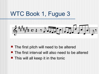 How to Write a Tonal Answer | PPT