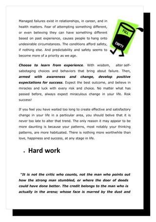 personal success strategies | PDF