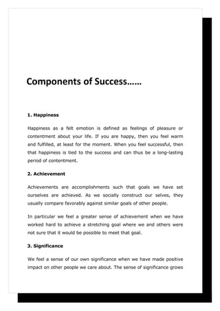 personal success strategies | PDF
