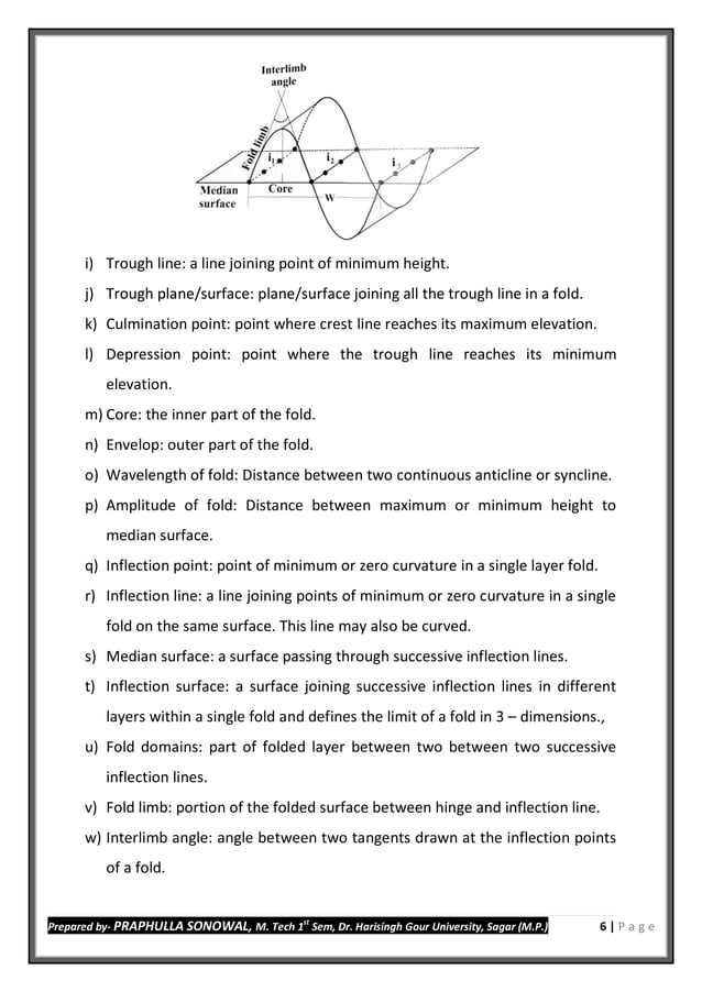 Fold, its element, classification & Mechanism | PDF | Geology | Science