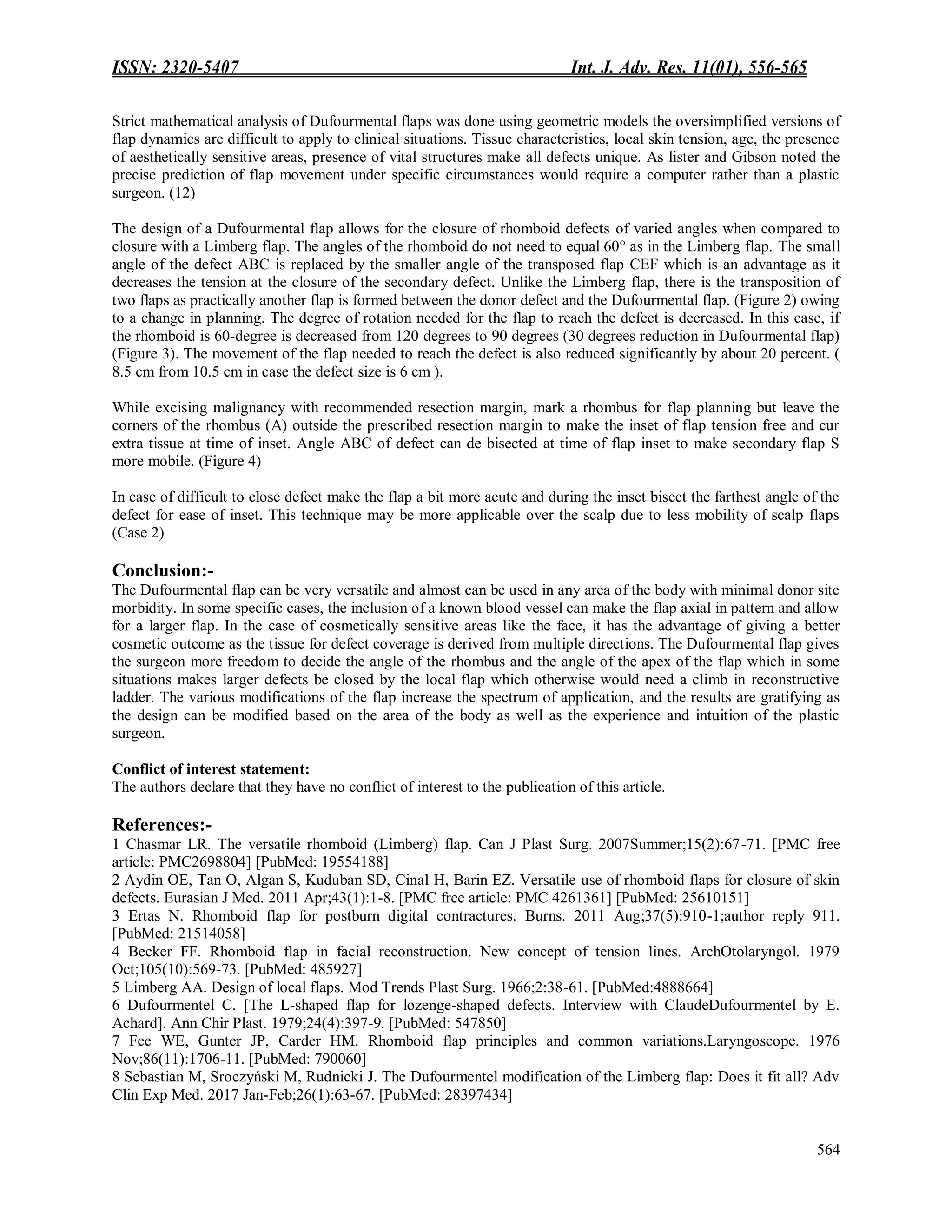 Dufourmental flap Modification.pdf