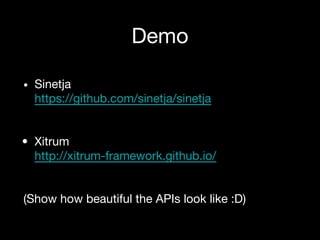 How to write a web framework | PDF