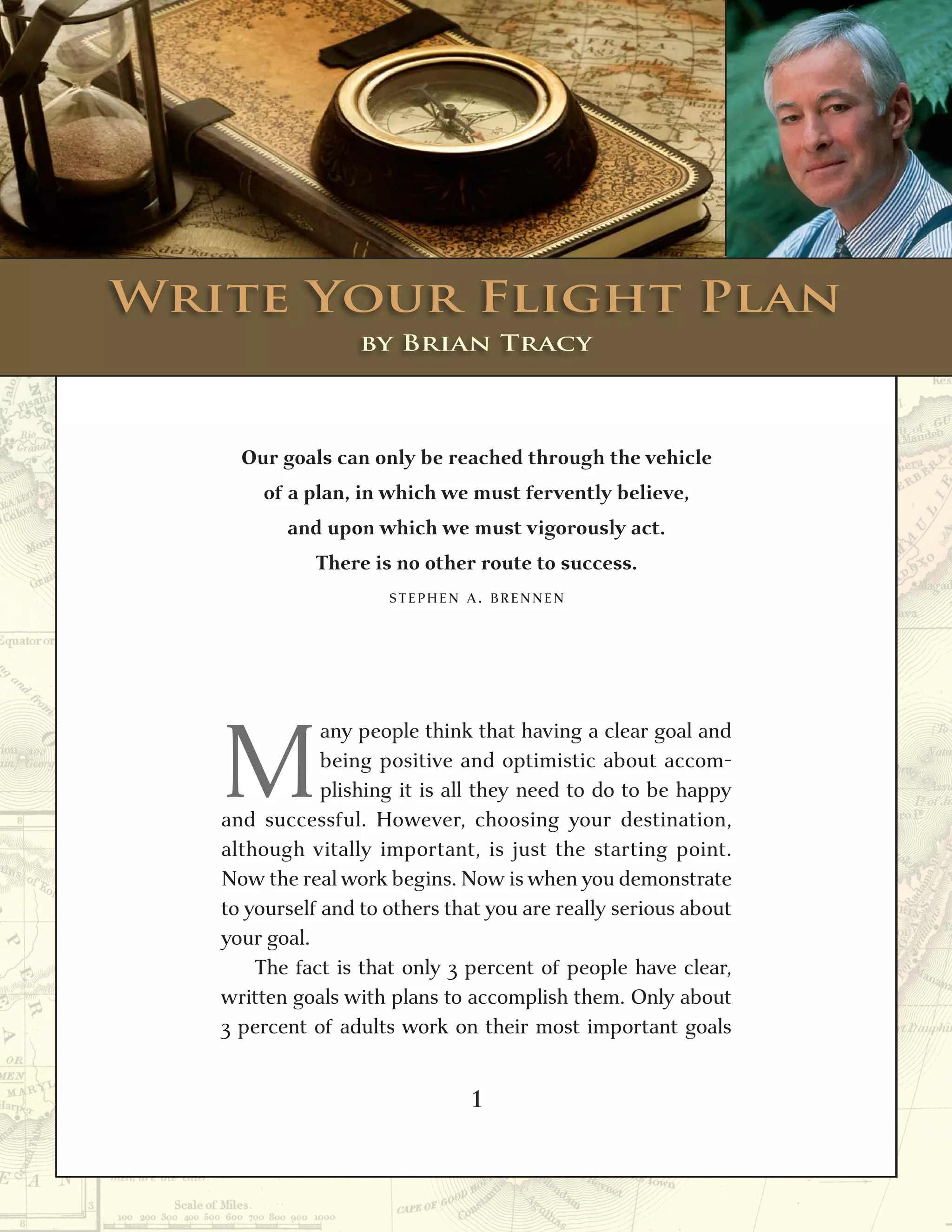 Write Your Flight Plan | PDF