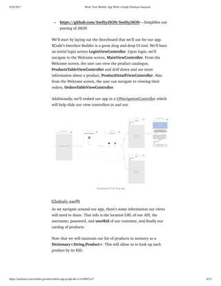 Write Your iOS App in Swift with a Graph Database | PDF
