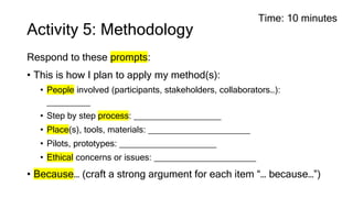 Write your Thesis using AI | PPTX