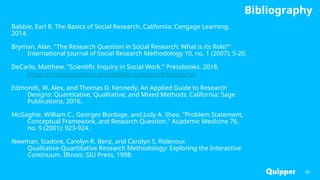 Writing research statement for qualitative research | PPTX