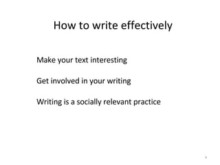 Writing | PPT