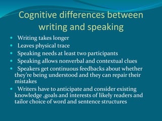 teaching writing in L2 | PPTX