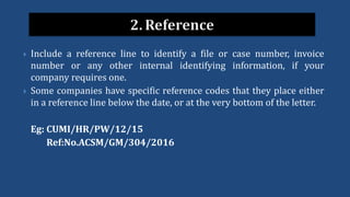 Writing - Letter Writing | PPTX