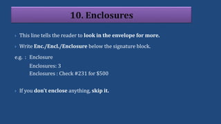 Writing - Letter Writing | PPTX