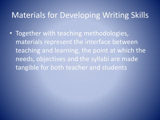Language Learning Materials Dev. Writing.pptx