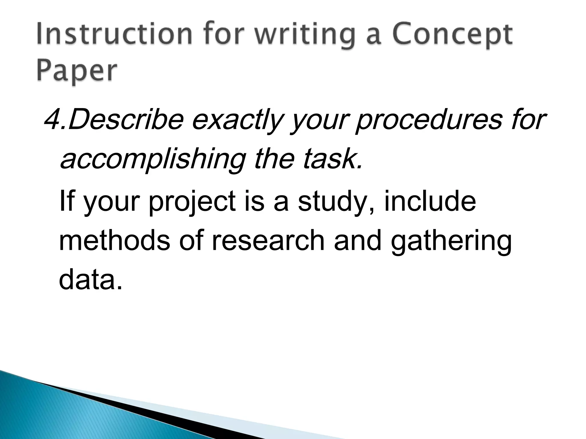 Writing a-concept-paper | PPT