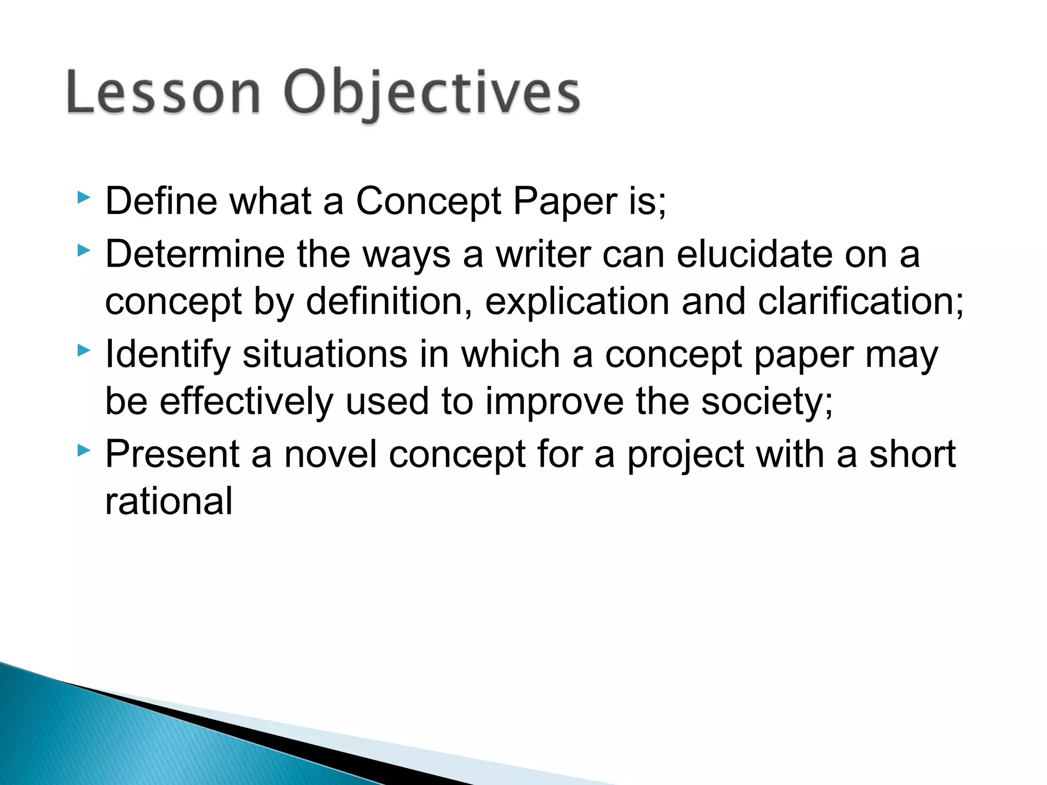 Writing a-concept-paper | PPT