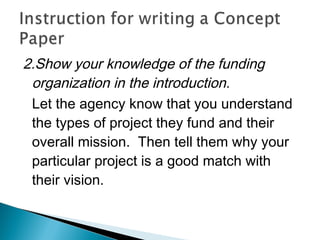 Writing a-concept-paper | PPT