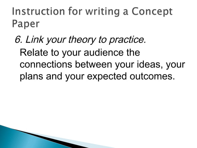 Writing a-concept-paper | PPT | Science